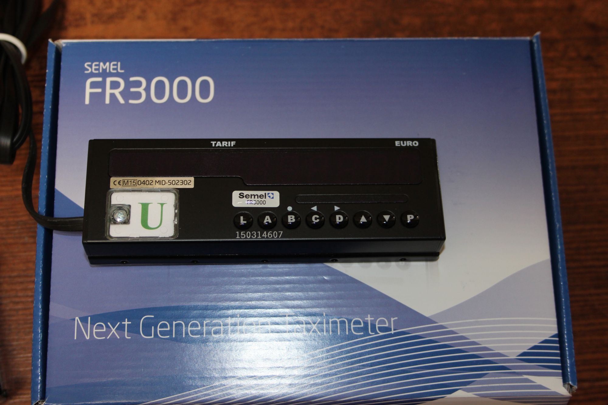 Taximètre SEMEL FR 3000 pour taxis en Ile de France | Equipements de taxis